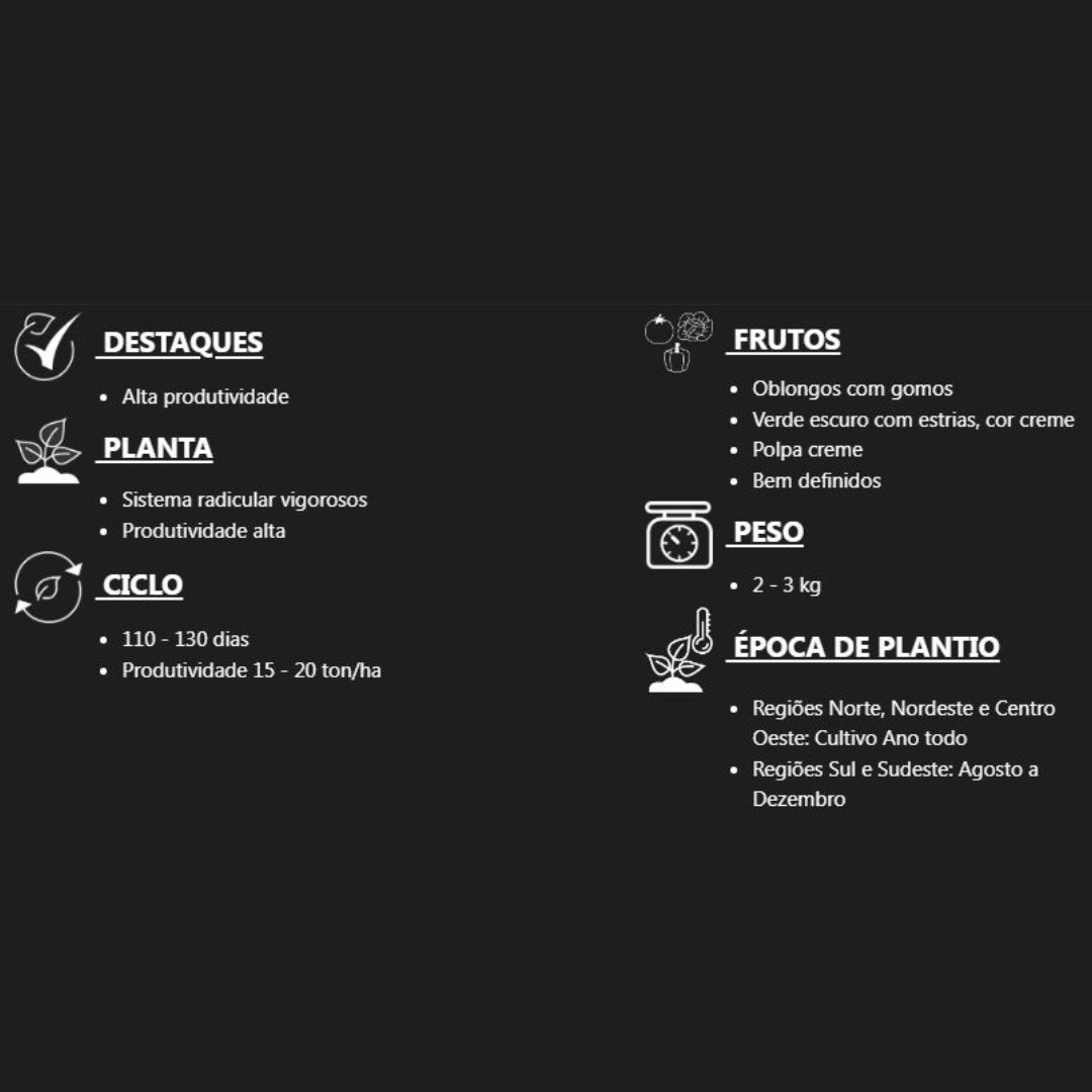 Sementes de Abóbora Mogango Sul Mineiro Feltrin - 100g